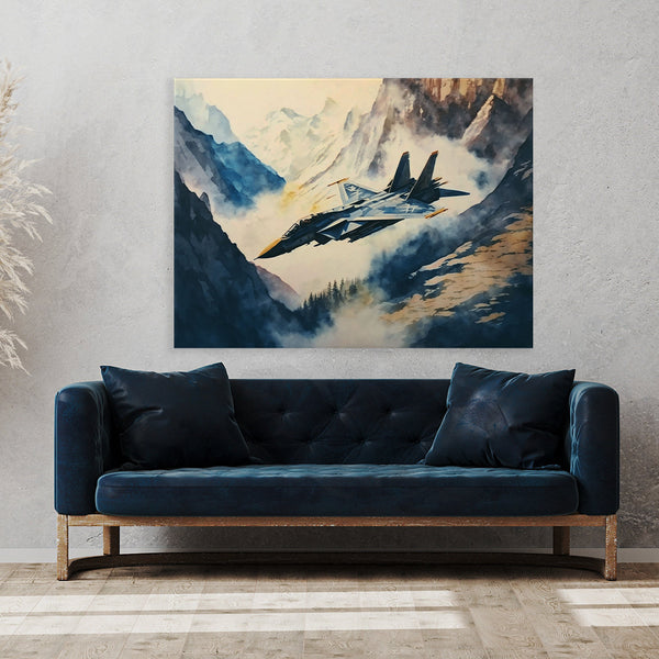 Usa Military Air 21 Canvas Wall Art Print Decor Artwork Picture ...
