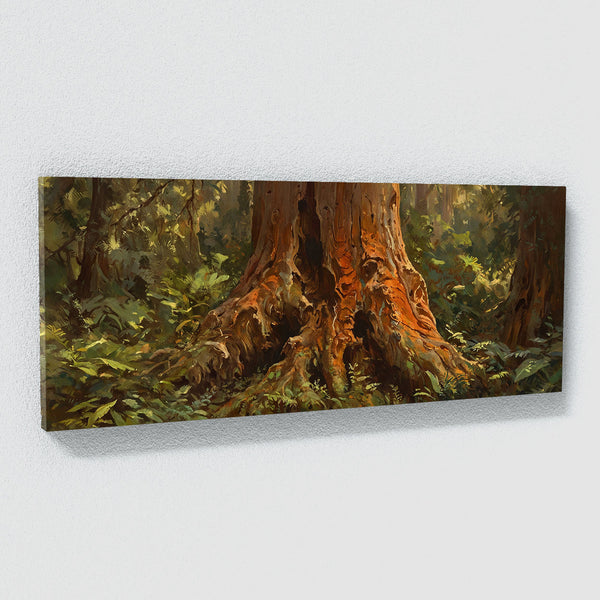 Redwood Tree Redwoods Embrace 17 Canvas Wall Art Print Decor Artwork ...