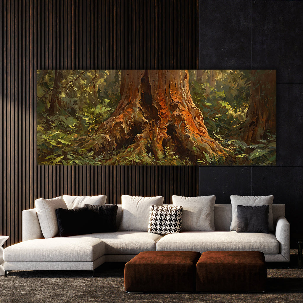 Redwood Tree Redwoods Embrace 17 Canvas Wall Art Print Decor Artwork ...