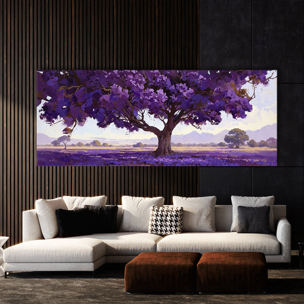 Jacaranda Tree Blooming Canopy 20 Canvas Wall Art Print Decor Artwork ...