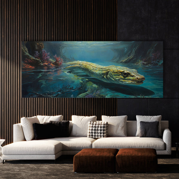 Moray Eel Dreamscape Eel 103 Canvas Wall Art Print Decor Artwork ...