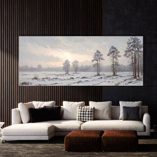 Calm Silent Snowfall Serenity 20 Canvas Wall Art Print Decor Artwork ...