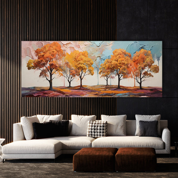 Autumn Surreal Forms 94 Canvas Wall Art Print Decor Artwork Picture ...