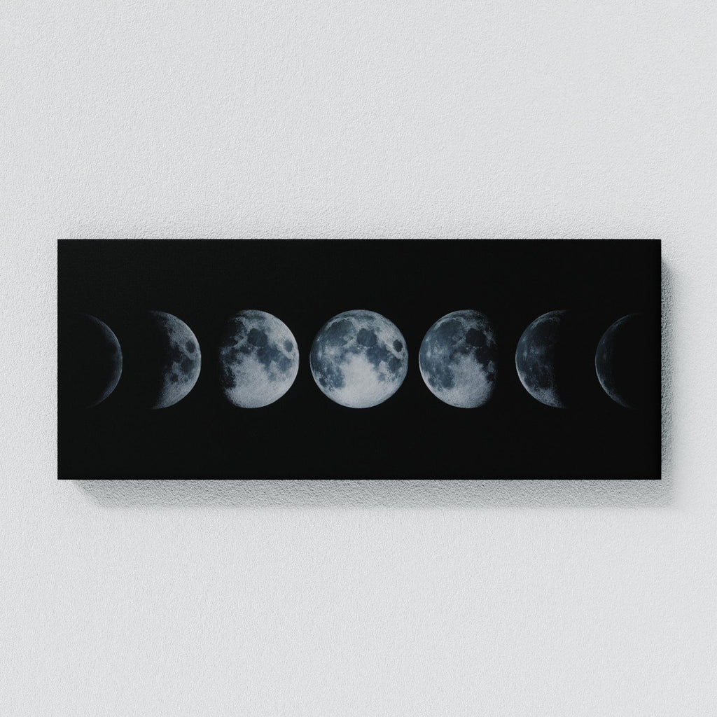 Moon Phases Canvas Wall Art Print Decor Artwork Picture Painting Poster ...