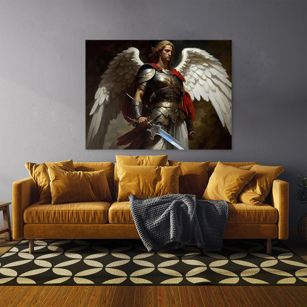 Angel Art Angel Defense 21 Canvas Wall Art Print Decor Artwork Picture ...