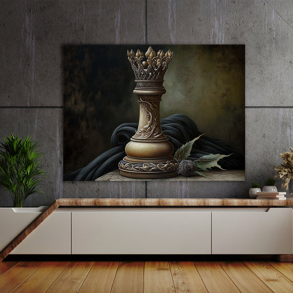 Chess Piece Rook Detail 26 Canvas Wall Art Print Decor Artwork Picture ...