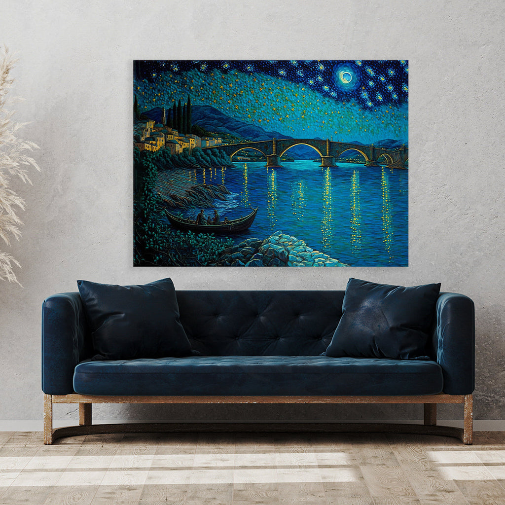 Pop Art Starry Night 111 Canvas Wall Art Print Decor Artwork Picture ...