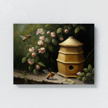 bee hive artwork