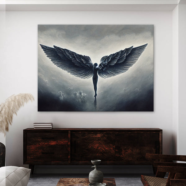 Angel Wings Heaven 1 Canvas Wall Art Print Decor Artwork Picture ...