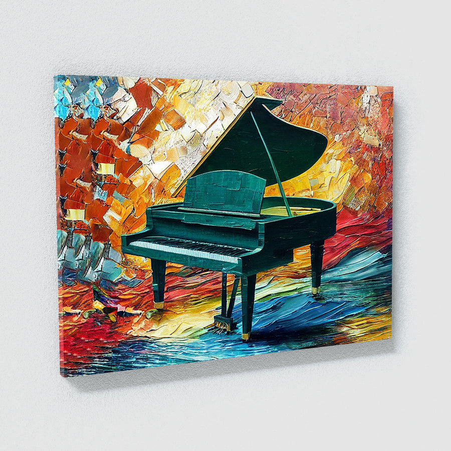Piano 2 Canvas Wall Art Print Decor Artwork Picture Painting Poster ...