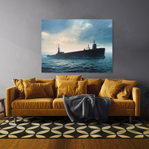 Submarine 6 Canvas Wall Art Print Decor Artwork Picture Painting Poster ...