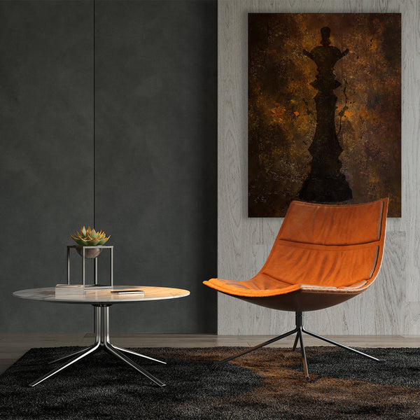 Chess Queen Abstract Canvas Wall Art Print Decor Artwork Picture ...