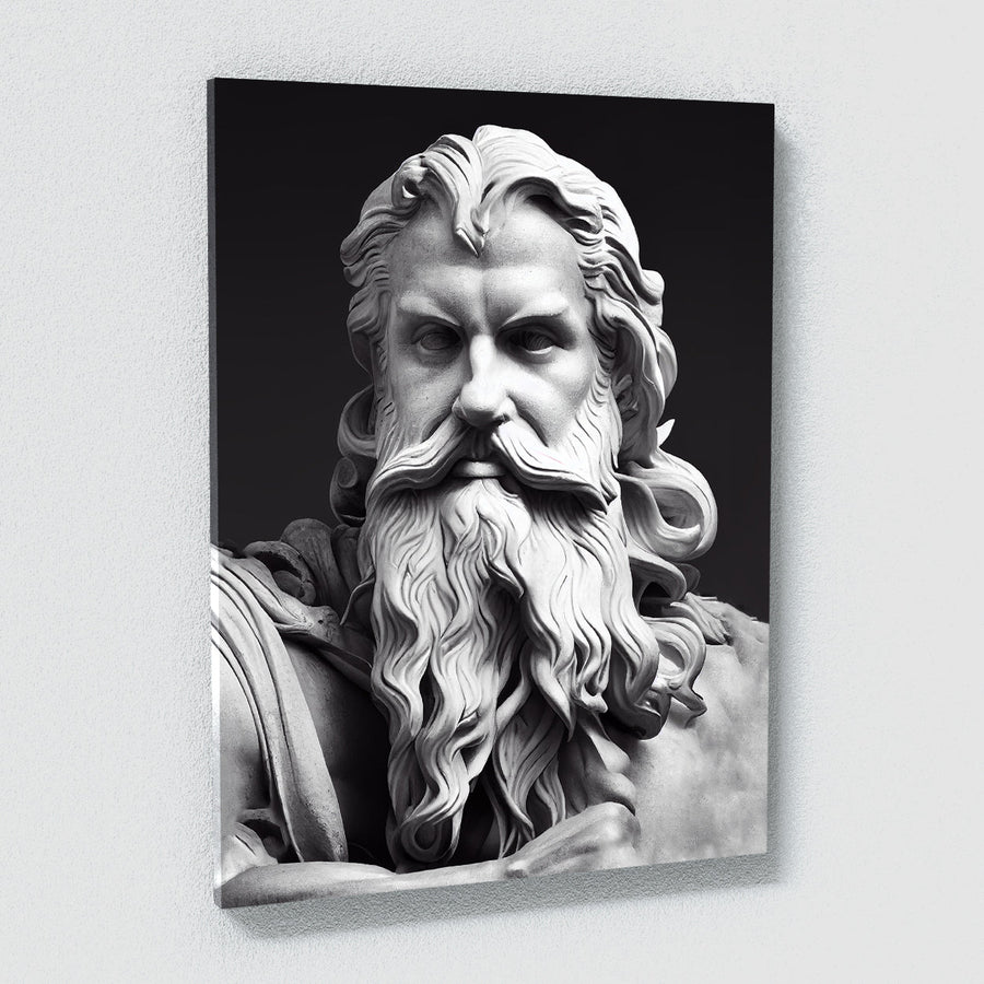 Zeus Greek Mythology 7 Canvas Wall Art Print Decor Artwork Picture ...