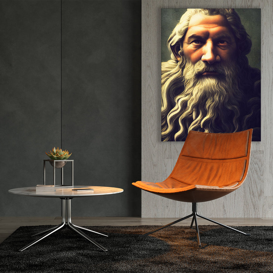 Zeus Greek Mythology 7 Canvas Wall Art Print Decor Artwork Picture ...