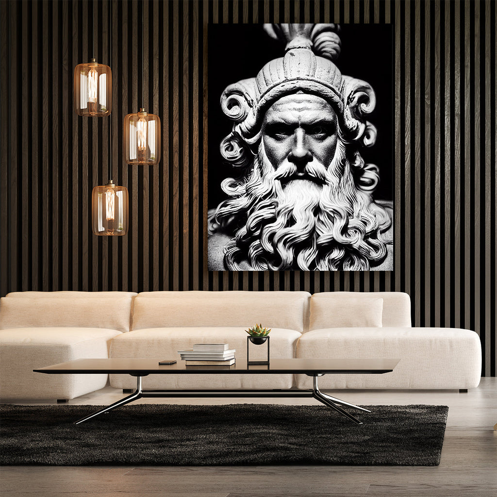 Zeus Greek Mythology 3 Canvas Wall Art Print Decor Artwork Picture ...