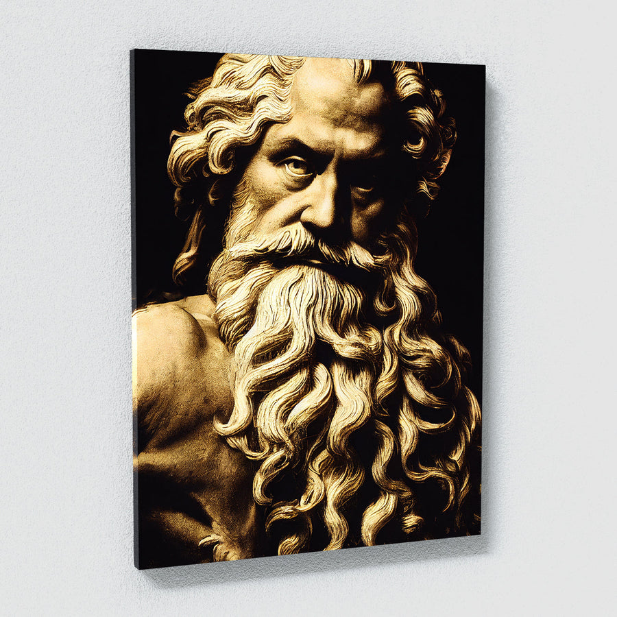Zeus Greek Mythology 7 Canvas Wall Art Print Decor Artwork Picture ...