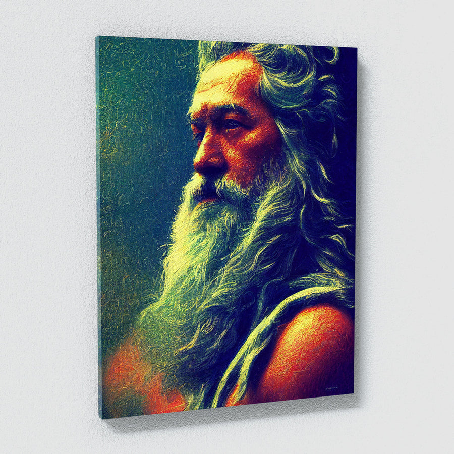 Zeus Greek Mythology 7 Canvas Wall Art Print Decor Artwork Picture ...