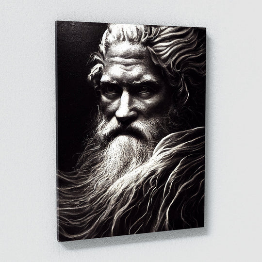 Zeus Greek Mythology 7 Canvas Wall Art Print Decor Artwork Picture ...